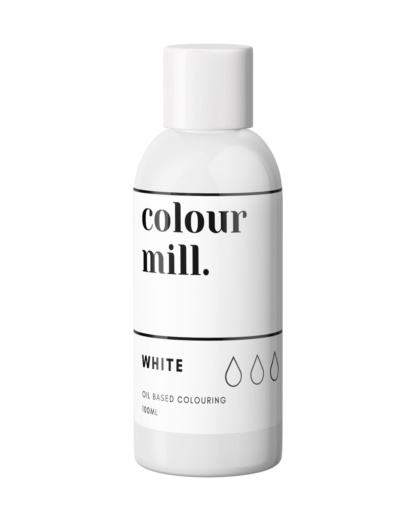 Oil Based Colouring 100ml White – Elias Baking Supplies